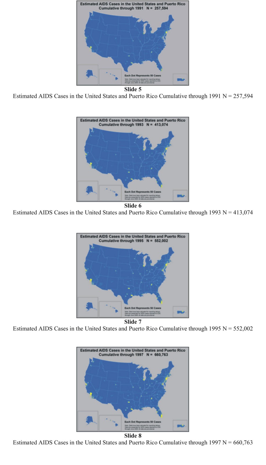 Research Aids: AIDS Dot Map