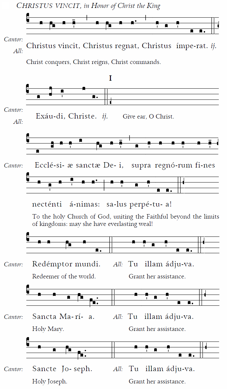 Christus Vincit! - Chant Café