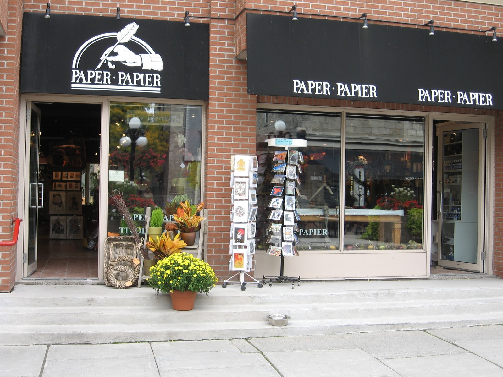 The Letter Writing Revolution: Field Trip #2: A Visit to Paper/Papier ...