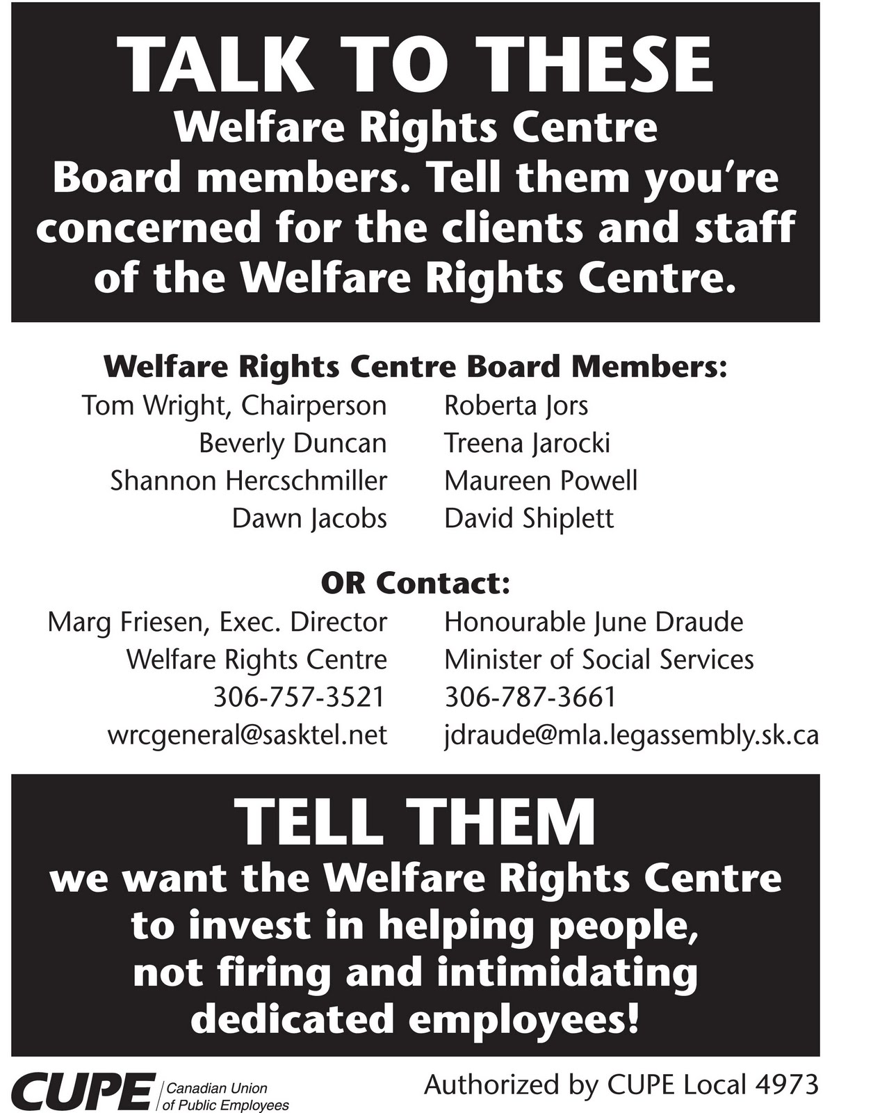 Next Year Country: Welfare Rights workers under attack