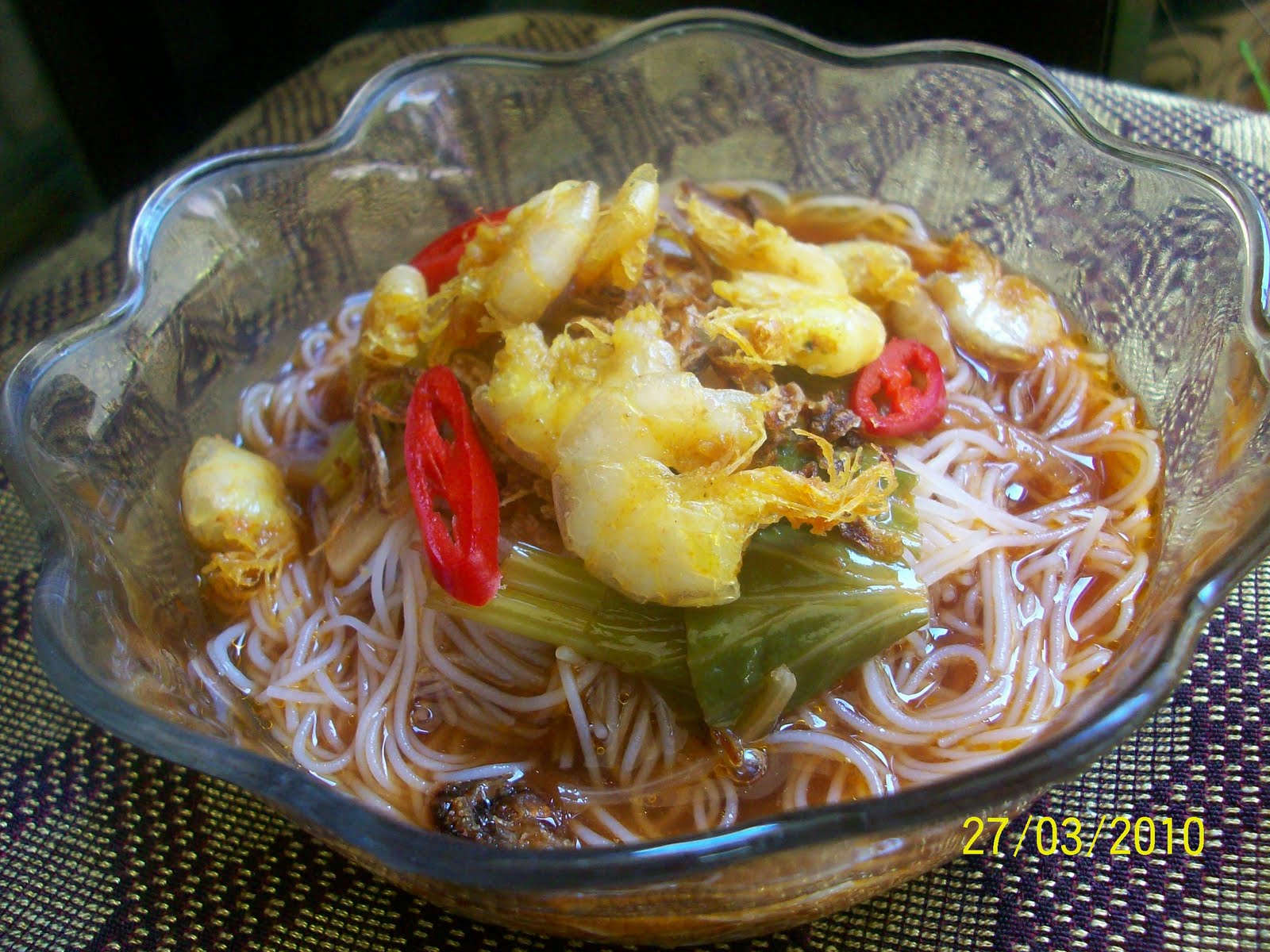 periuktanah: Mihun Sup Udang