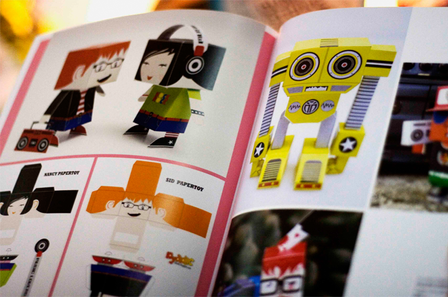 Dikids Paper toy : Dikids on Papertoy book