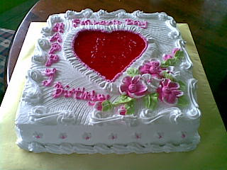 A & A Bakery: KEK KRIM SEGAR (FRESH CREAM)