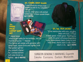 Joe Camel Collectibles Museum: Joe Camel Official Camel Cash Catalog ...