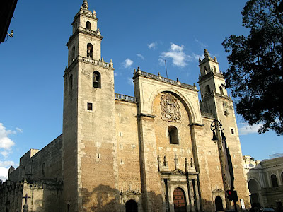 Primeros Templos Coloniales en Yucatán: Catedral de Mérida Yucatán 1547