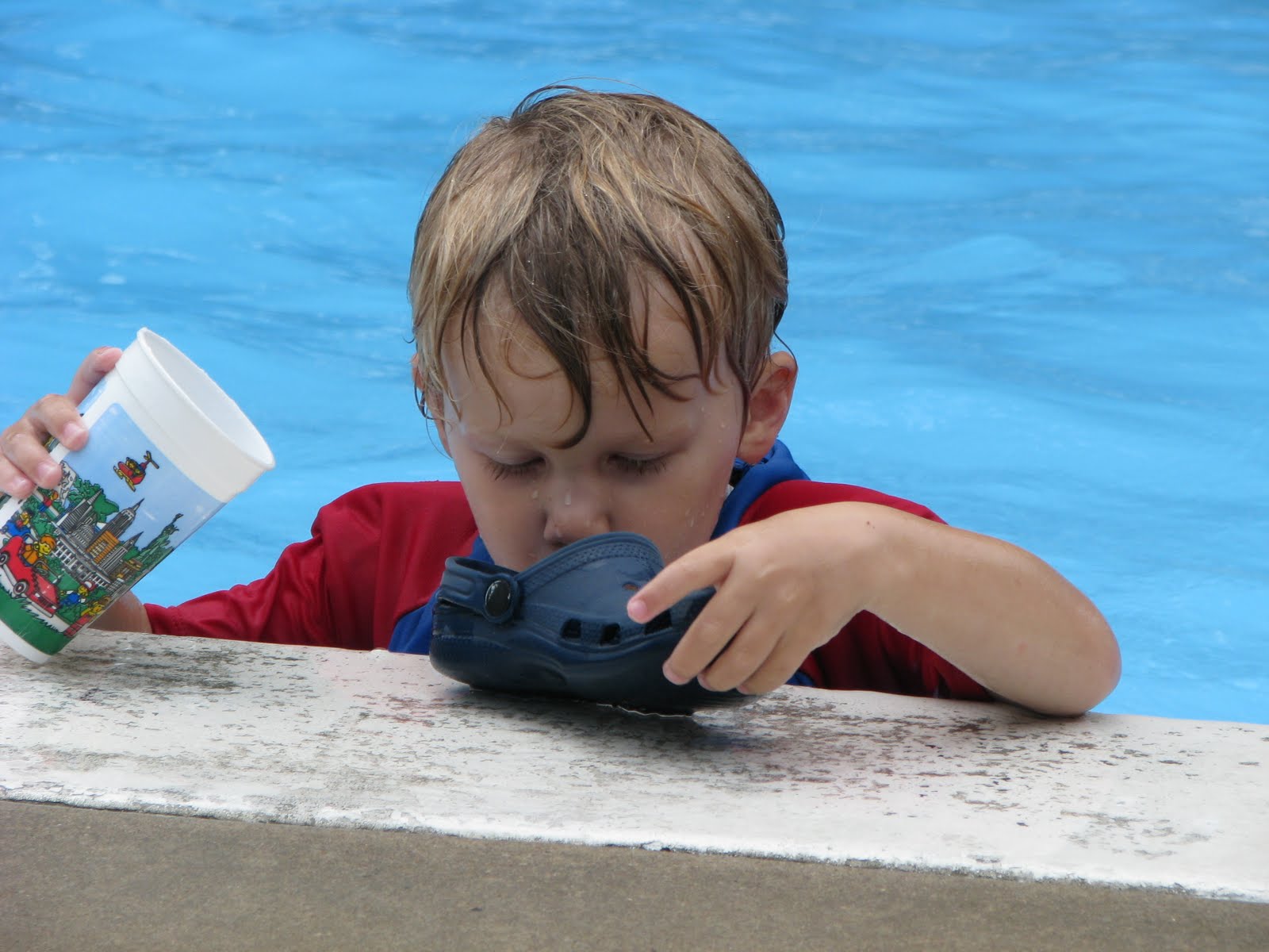 The Starnes Family: Swimming Pool Fools