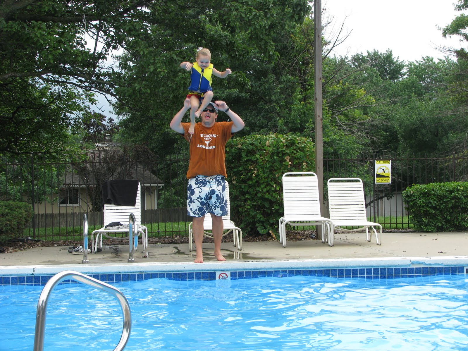 The Starnes Family: Swimming Pool Fools