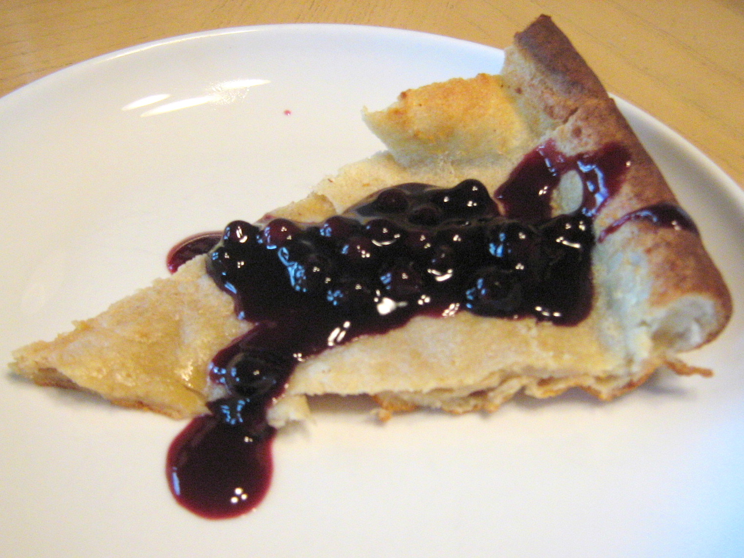Janis Cooks: Puff Pancake with Blueberry Sauce