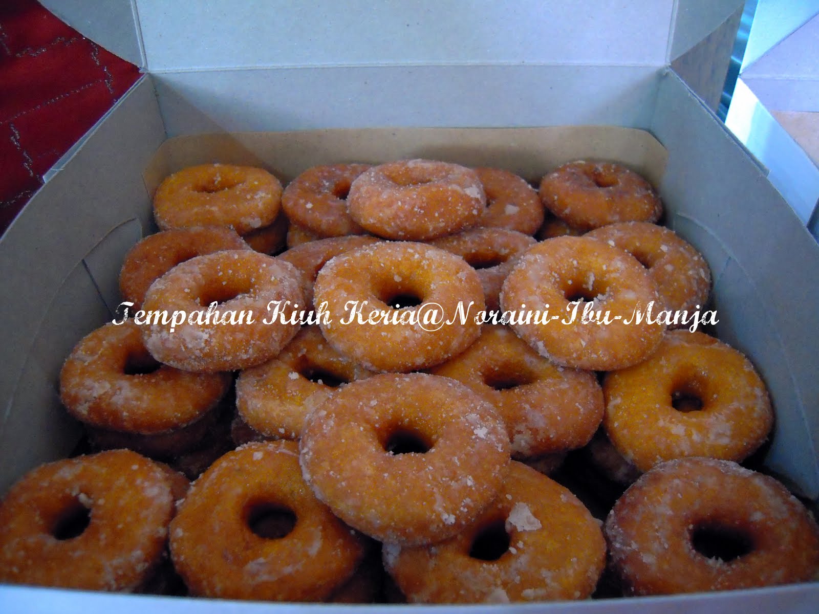 Sajian Bersama Ibu Manja: Tempahan Kuih Keria & Tepung Gomak