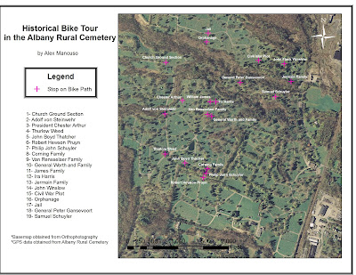 Bike Paths in the Historic Albany Rural Cemetery