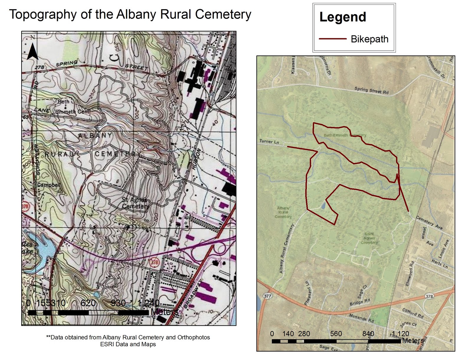 Bike Paths in the Historic Albany Rural Cemetery