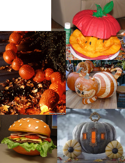 Bajo Otra Luz: Halloween: Calabazas talladas