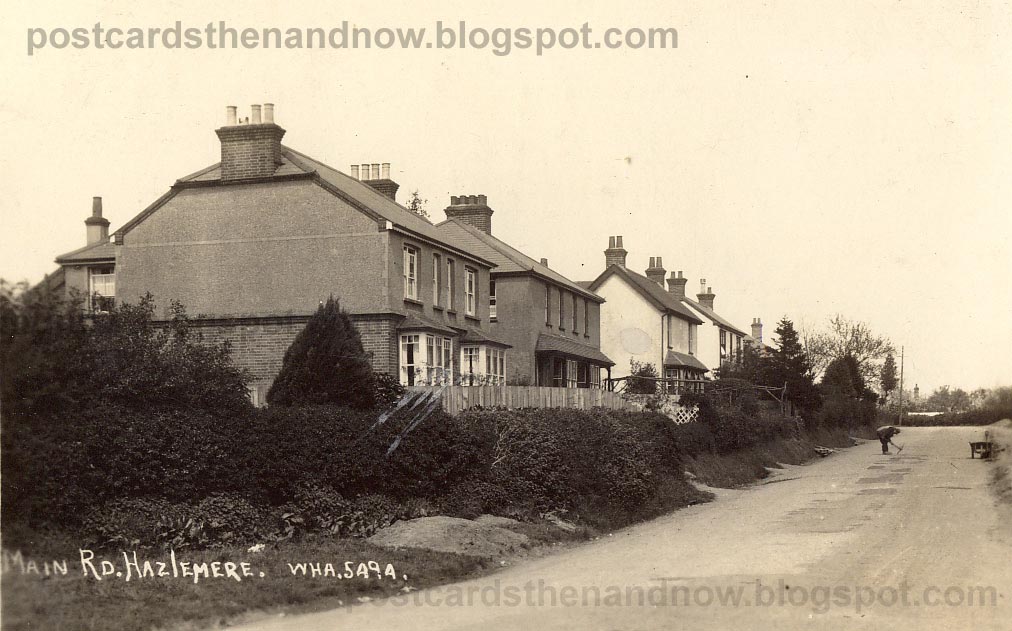 Postcards Then and Now: Hazlemere, Buckinghamshire c1925