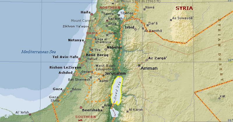 Margy's Musings: The Dead Sea