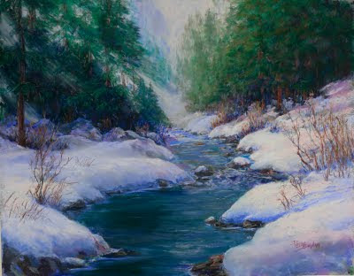 Margy's Musings: Winter Art Scenes