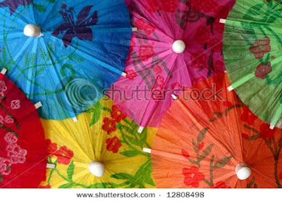 Margy's Musings: Brightly Covered Objects