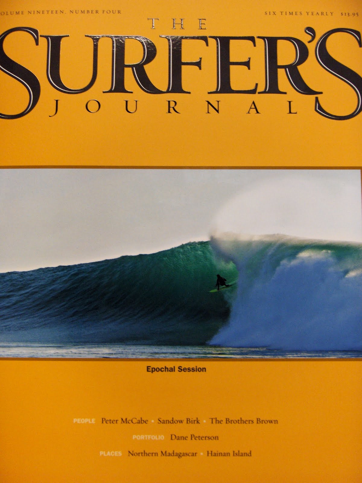 Wavelines Surf/Skate/Snow: The Surfers Journal