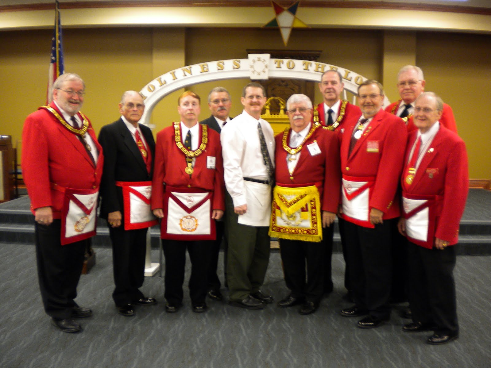 The Grand High Priest of the Grand Chapter of Royal Arch Masons of Ohio ...