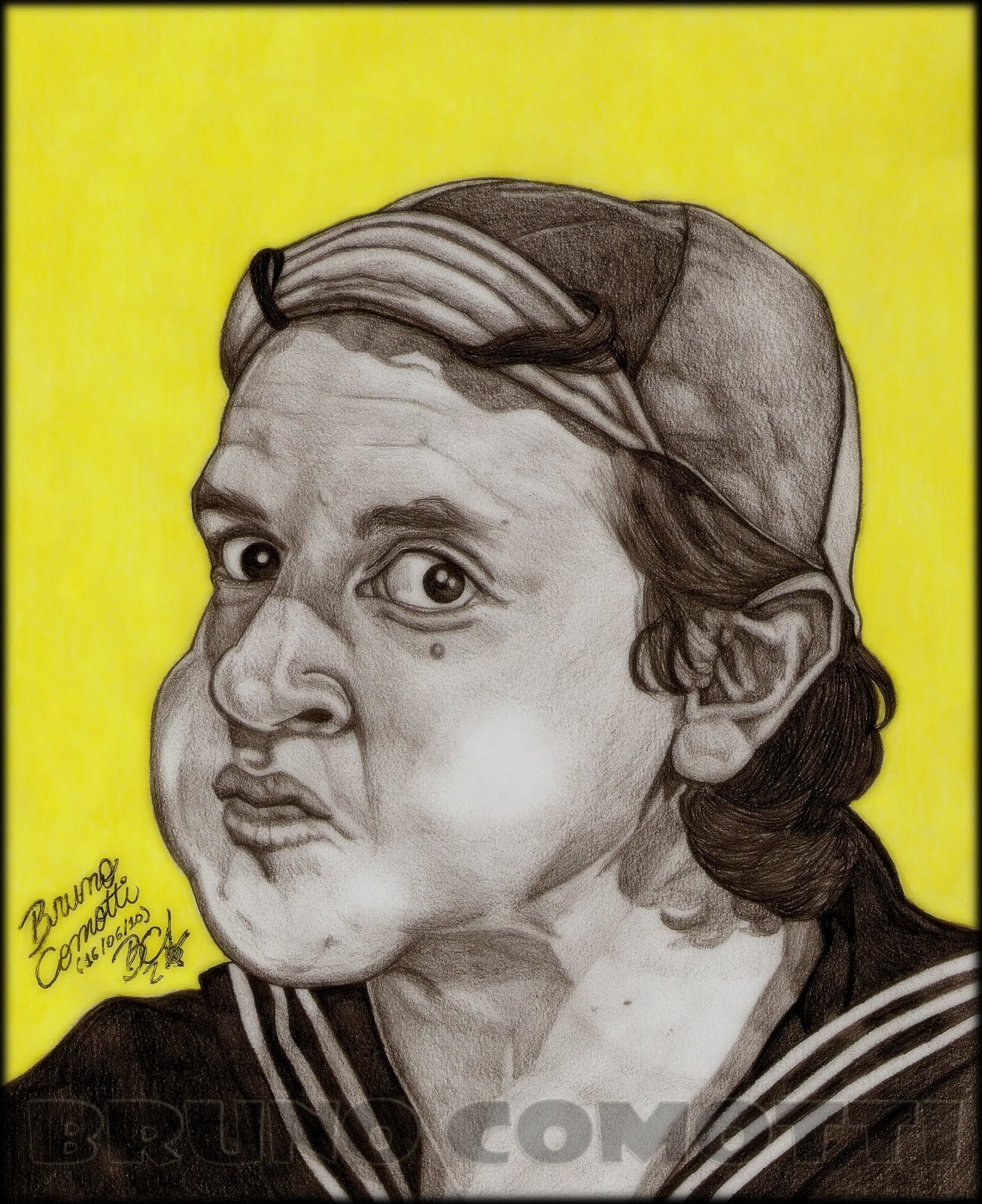 Bruno Comotti Artes: [Vencedor da Enquete] Quico (Carlos Villagrán)