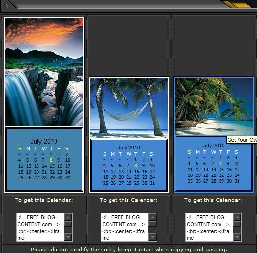 Todo para tu Sitio: Poner un calendario en mi web