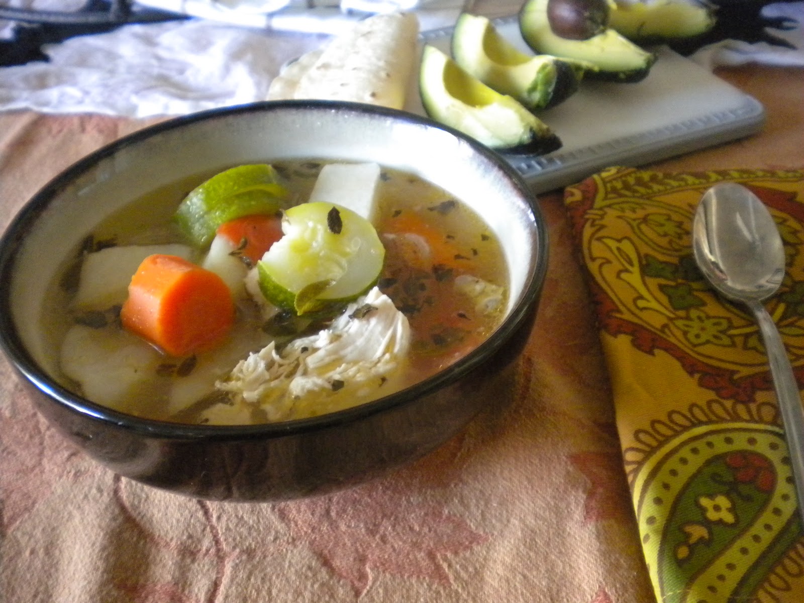 Mexican Family Recipes: Caldo de Pollo / Chicken Soup
