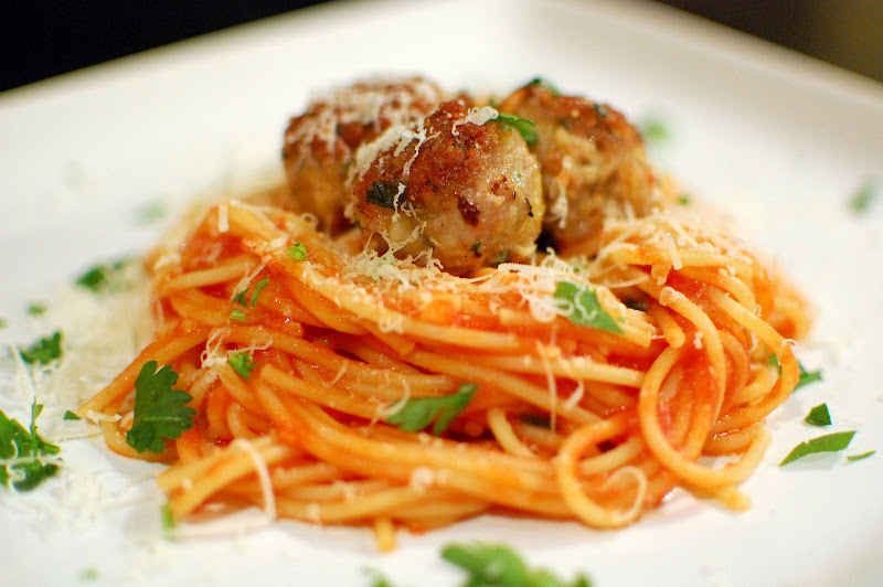 Even the Dogs are Boys: Firefighter's Spaghetti with Meatballs
