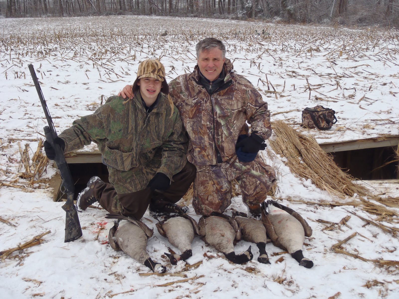 The Weekend Sportfishermen: On the Hunt in Winter: For Geese, Not Fish ...