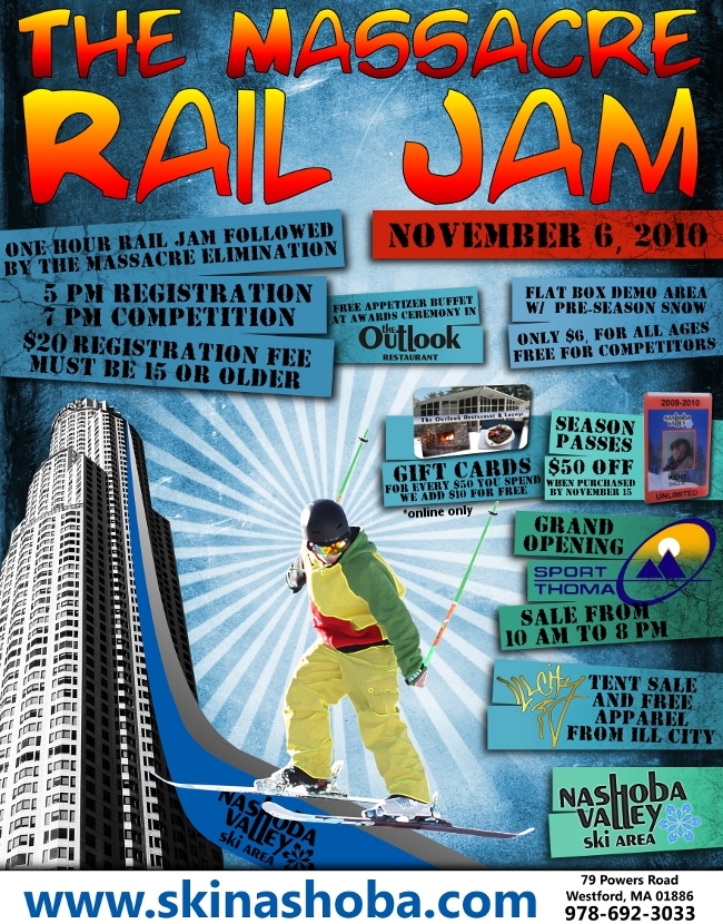 DresserSki: Nashoba Rail Jam (Recap)