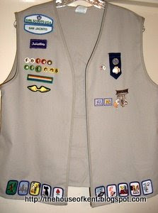 The House of Kent: Girl Scout Vest - Teenage Girl Scout Level