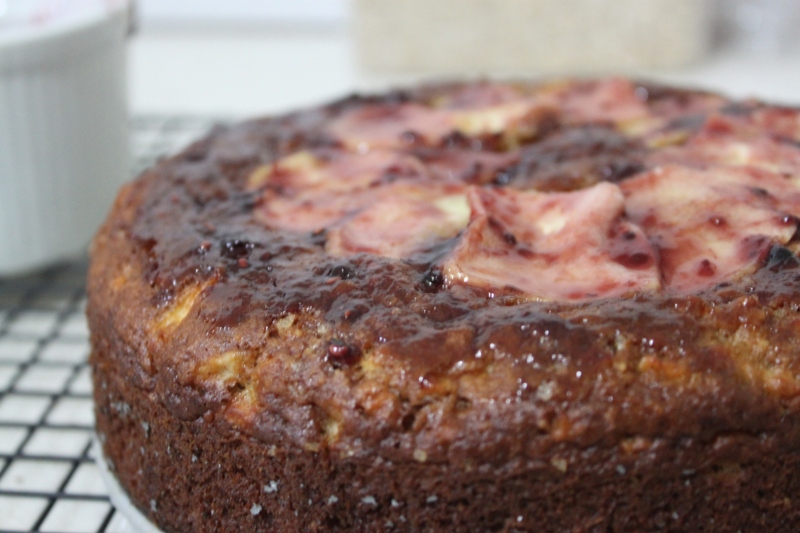 More than Words: Apple Coconut Cake