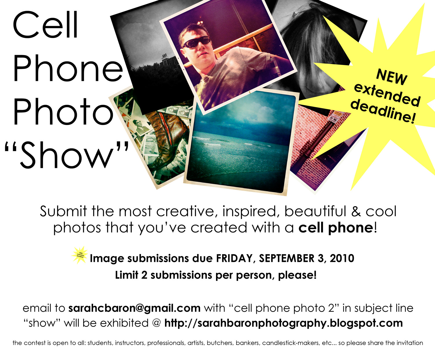 bulbArts presents:: cell phone photo "show" contest: take two!