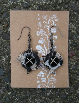 Rough Around the Edges: Raggedy Earrings