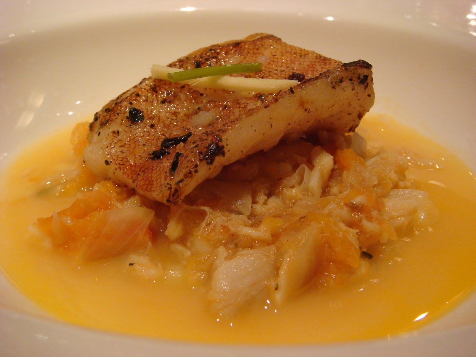 The Silver Chef: Pan Roasted Trout with Vodka Crab and Tomato Reduction