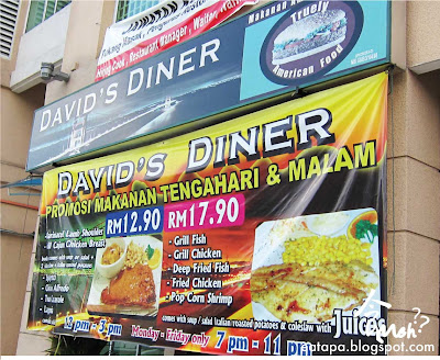 Orang Ipoh Eatapa?: David's Diner 真正的美国餐？？！