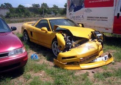 Wrecked Cars Exotics Imports Domestics & Bikes: Acura NSX Page 2