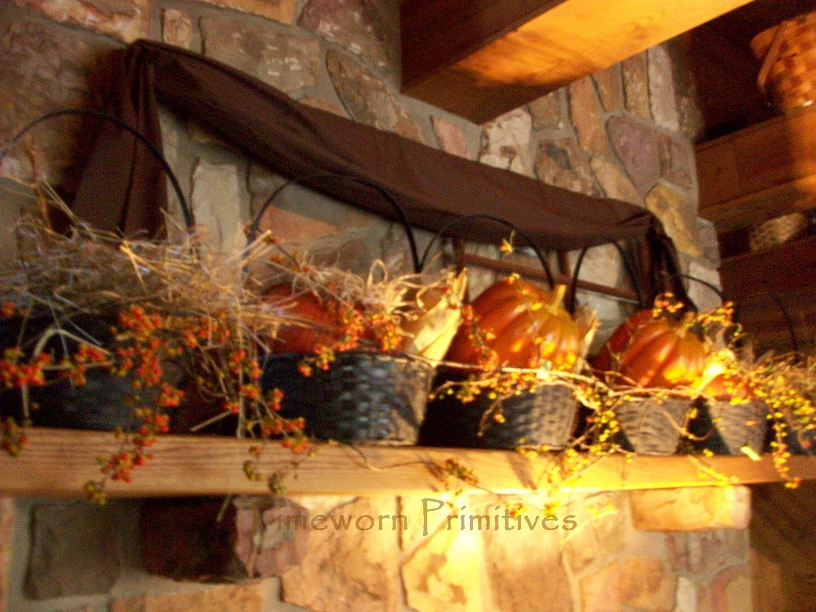 Timeworn Primitives: Mantel Display