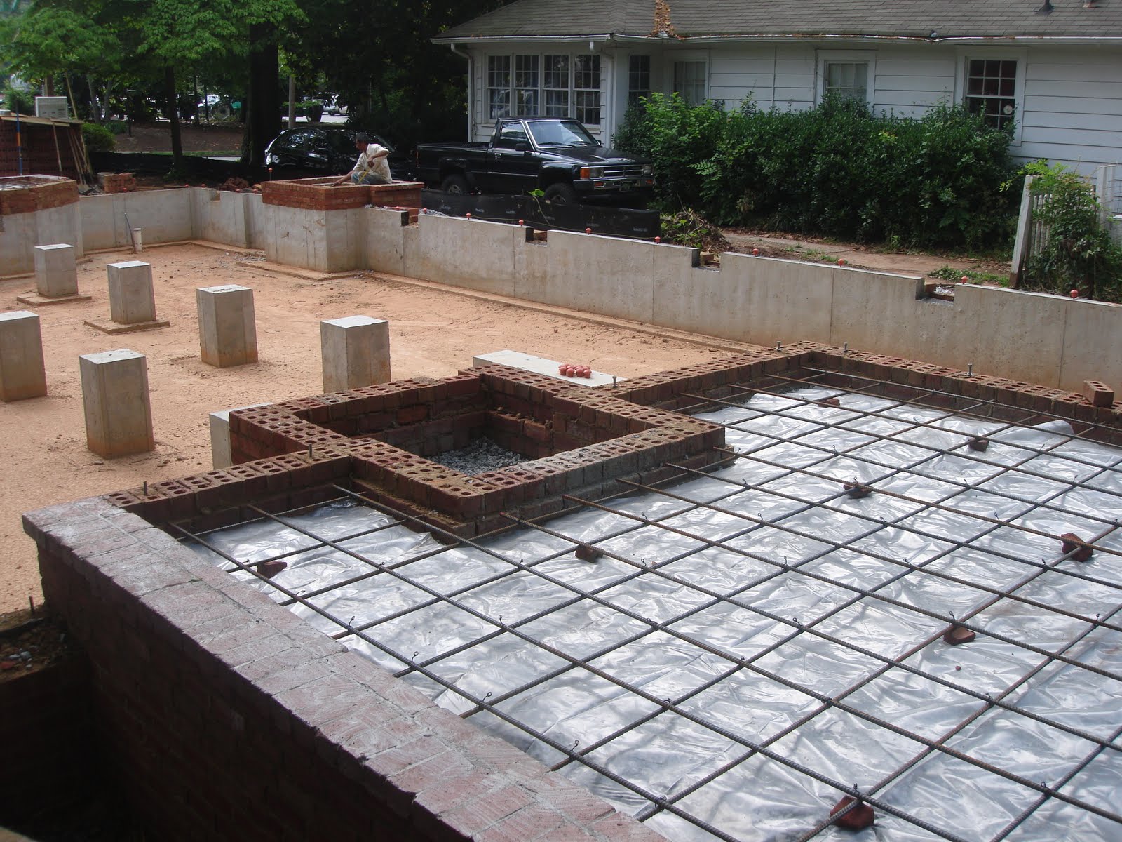 Chapman Architecture The Daulton House: Daulton House Foundation