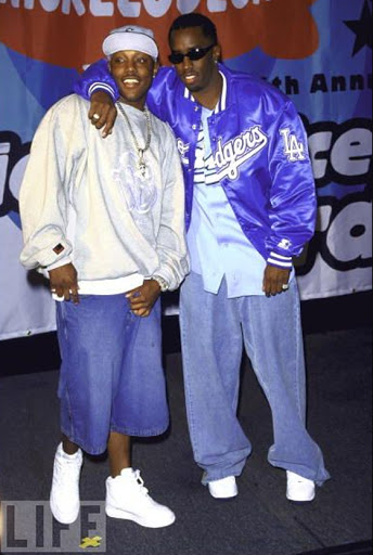 Vintage Sports Apparel: P.Diddy rockin Dodgers Starter Jacket