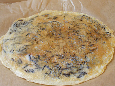 maple•spice: Wild Rice Crêpes with Chickpeas, Mushrooms and Spinach ...