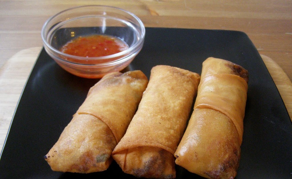 maple•spice: Veggie Spring Rolls and Crispy Soya Mince Wontons