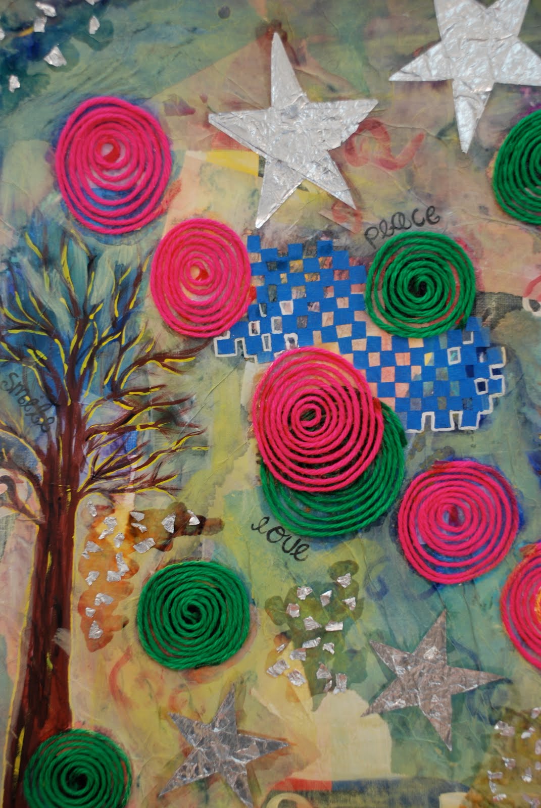 the wired atelier* blog: A Sample of Student Art: Self Portraits ...