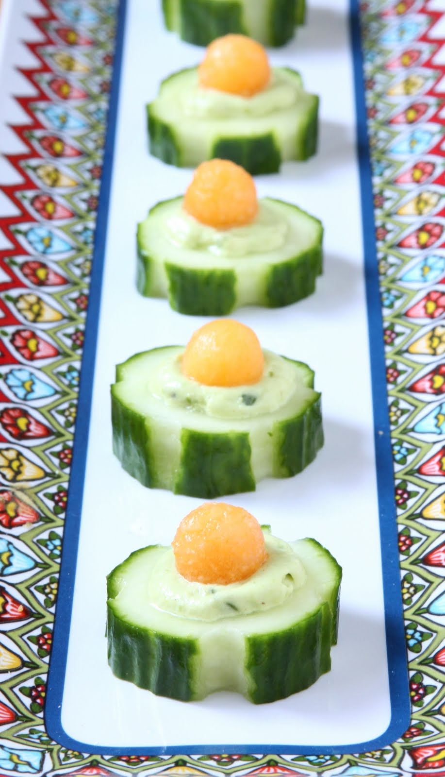 ShowFood Chef: Chilly Cucumber Cups w/Spicy Mousse - Simple Saturday