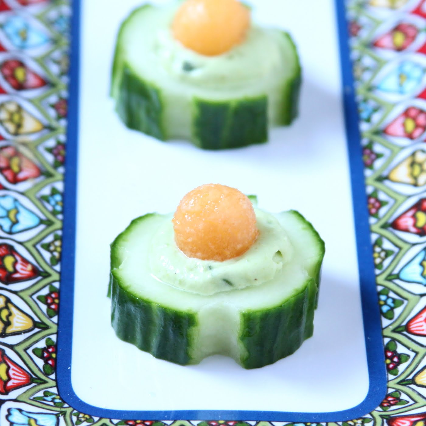 ShowFood Chef: Chilly Cucumber Cups w/Spicy Mousse - Simple Saturday