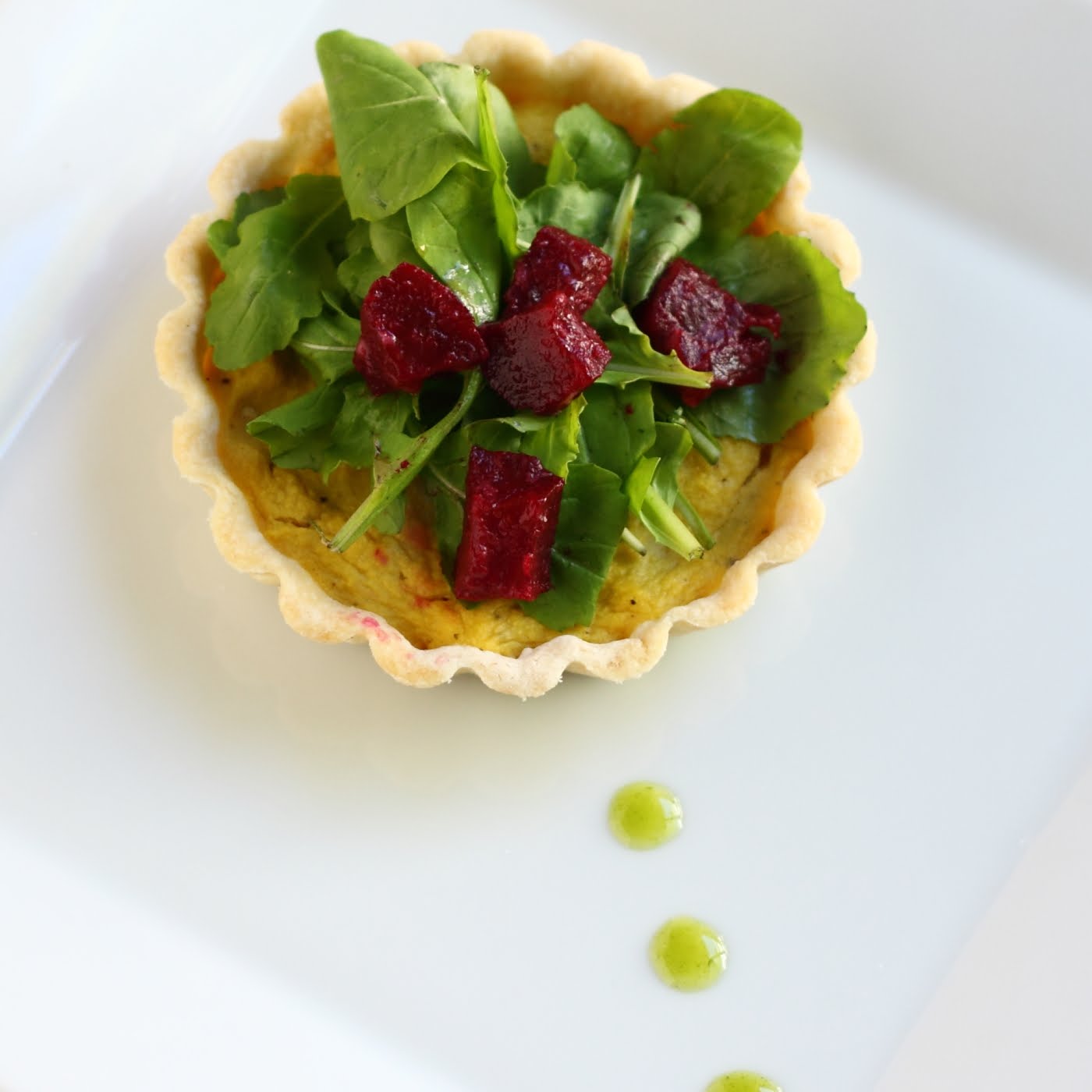 ShowFood Chef: Roasted Golden Beet Tart - Foodbuzz Fest Part Two