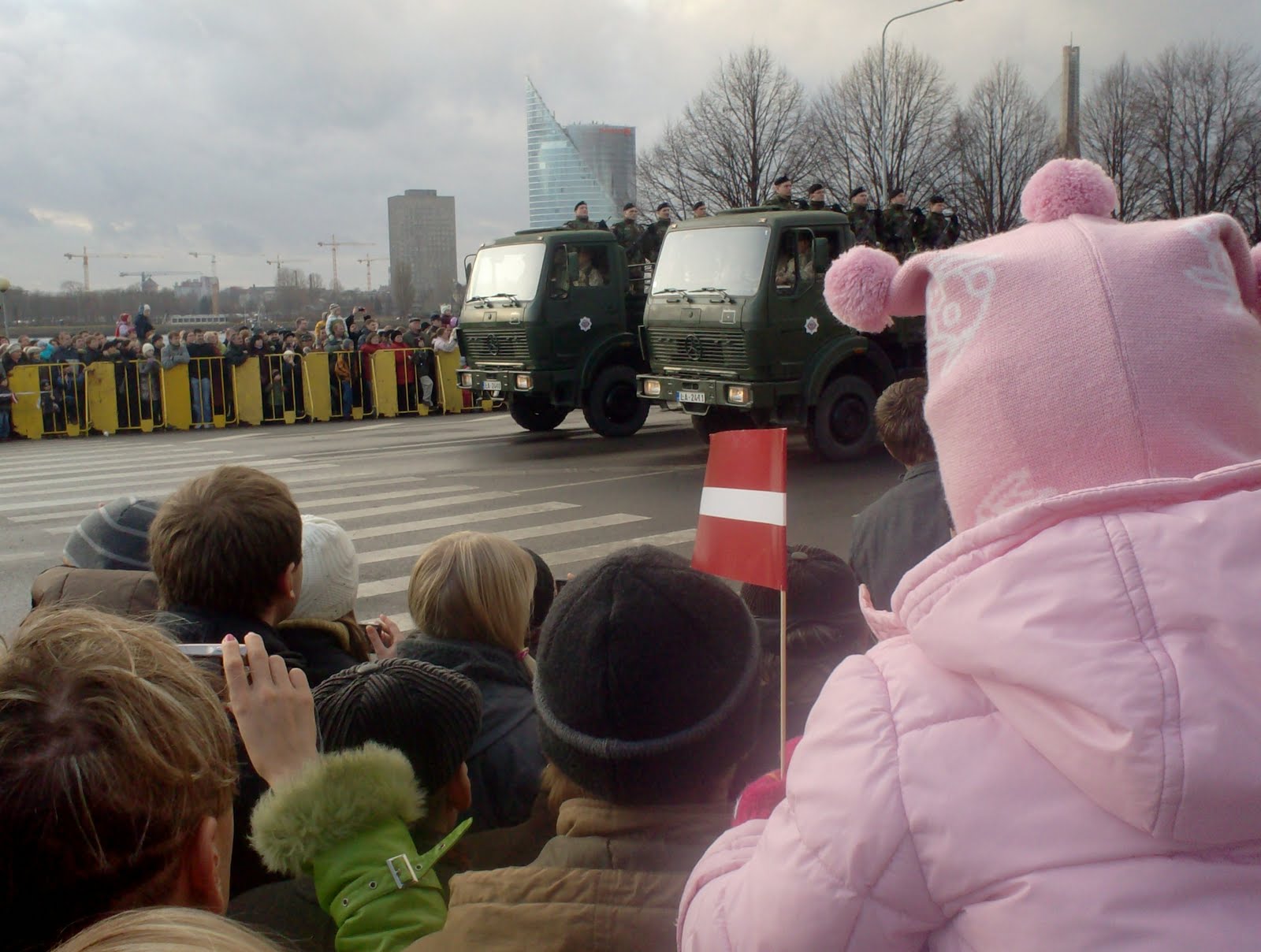 Jana in Riga: Nationalfeiertag und andere Geschehnisse