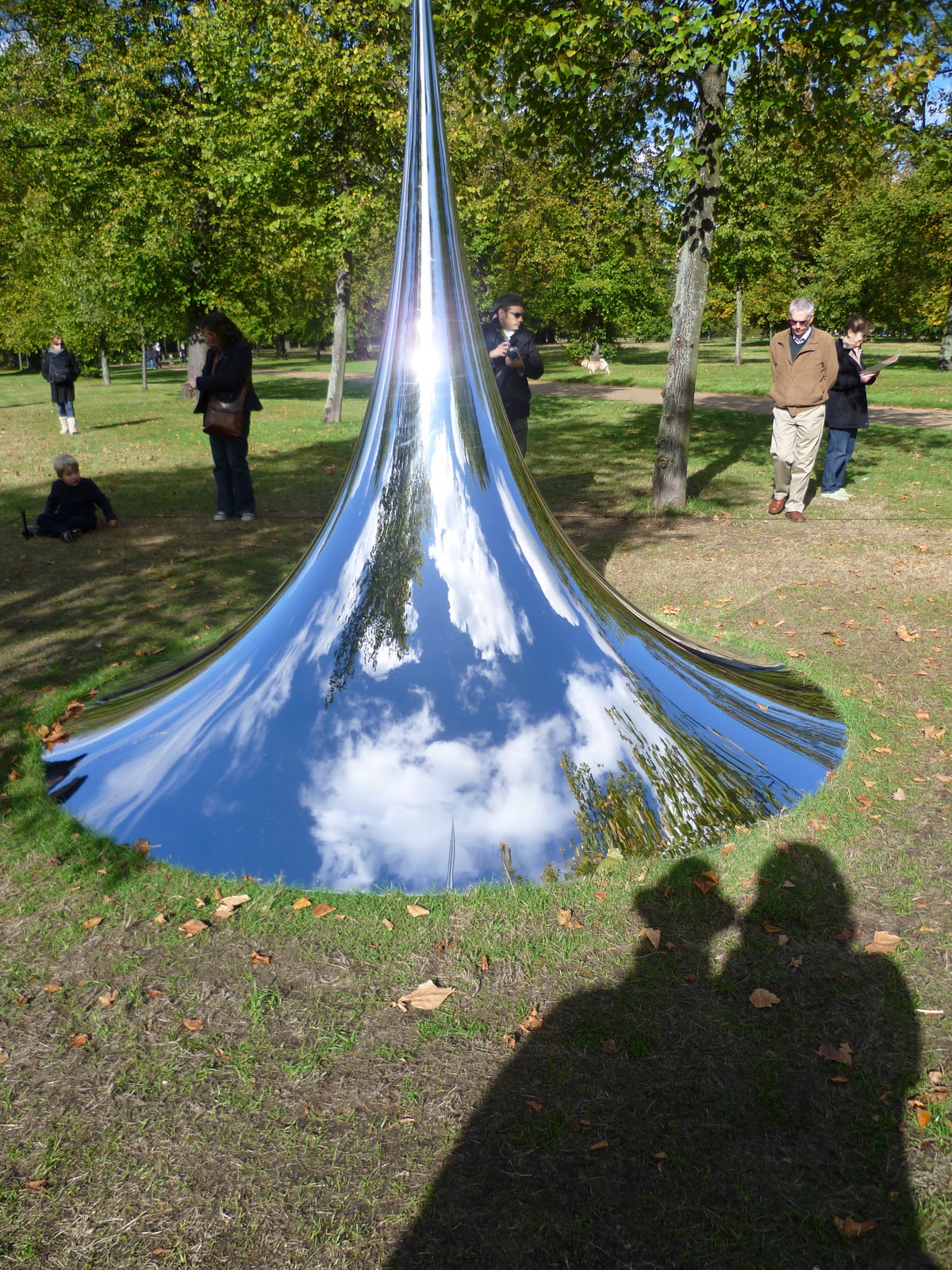Walk to Free Art London: 15. NON OBJECT (SPIRE) by ANISH KAPOOR