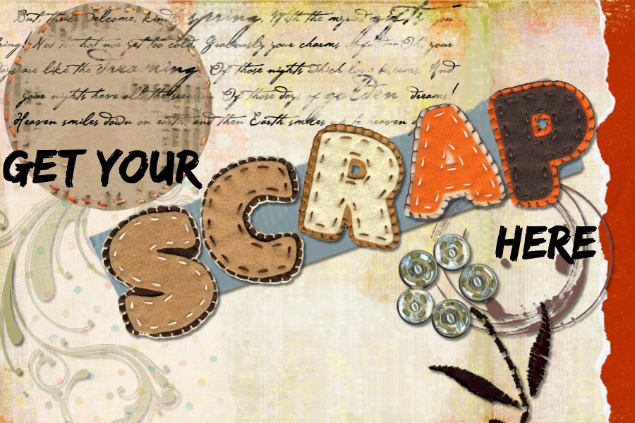 Get Your Scrap Here: Scrap Letters