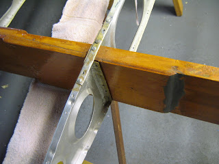 46 Aeronca Champ: Spliced Spar with epoxy trim