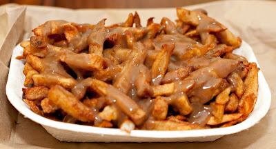 chips dressing and gravy: delicious.