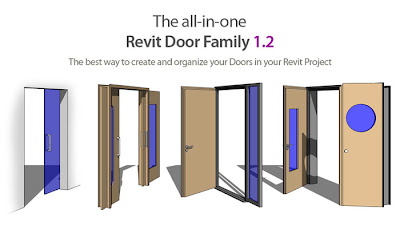 Revit Content: All-in-One Revit Door Family 1.2 - A unique way to Setup ...